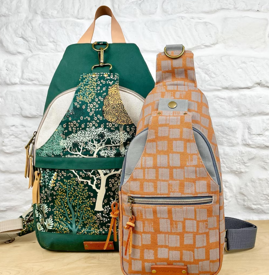 Sling Bag SEWING PATTERN, Digital File, VIDEO, Retro Style S | Inspire ...