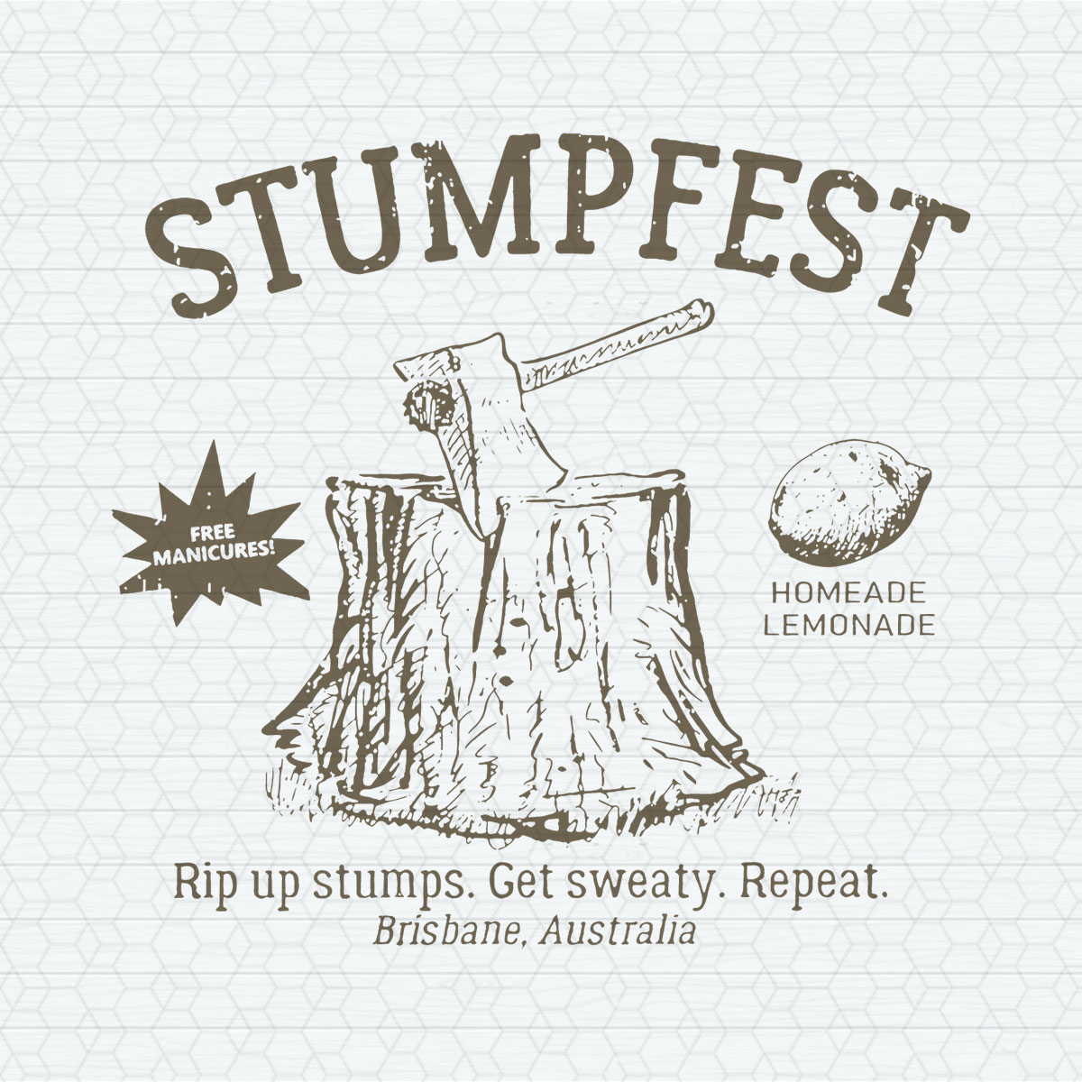Stumpfest Bluey Rip Up Stumps SVG | Inspire Uplift