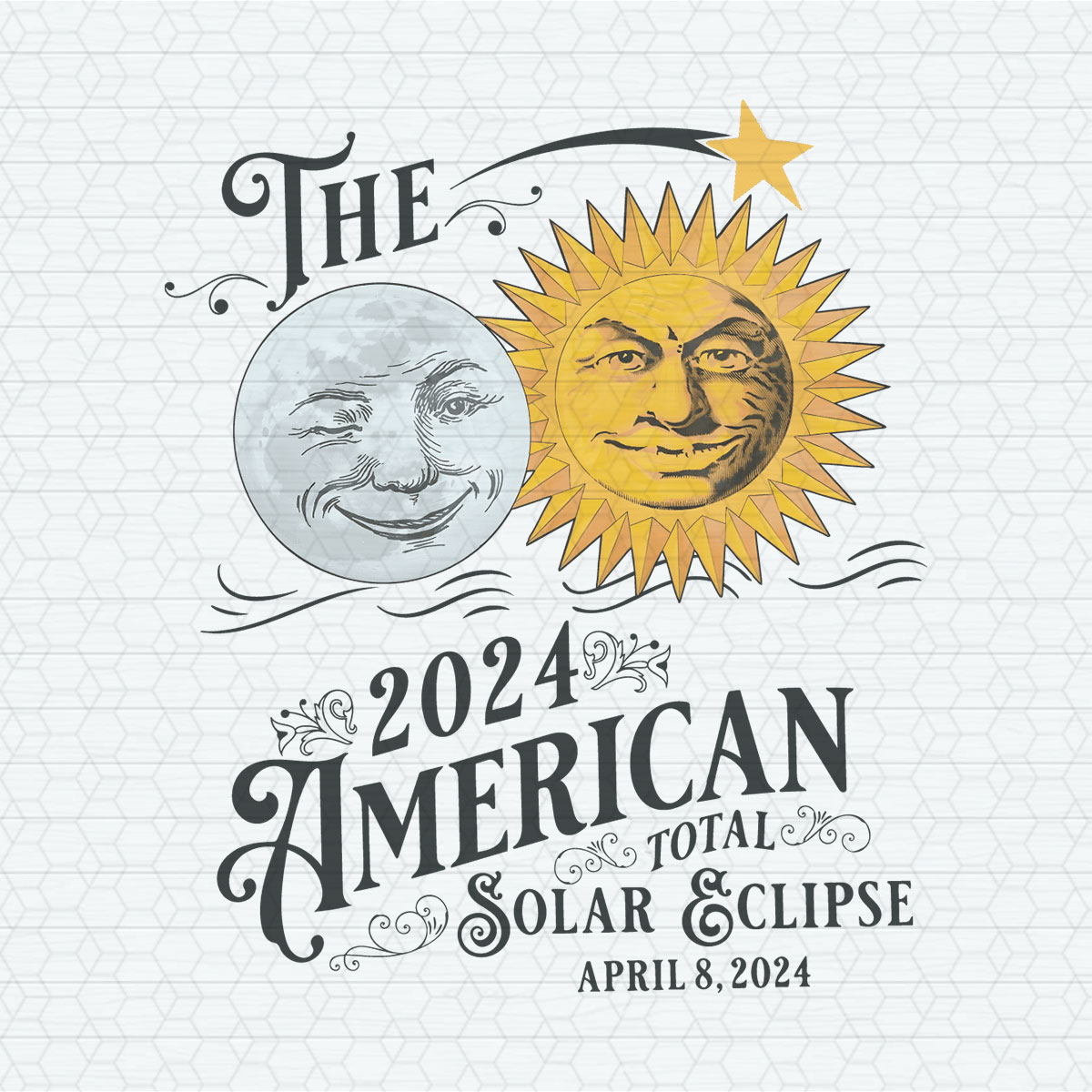 The 2024 American Total Solar Eclipse PNG | Inspire Uplift