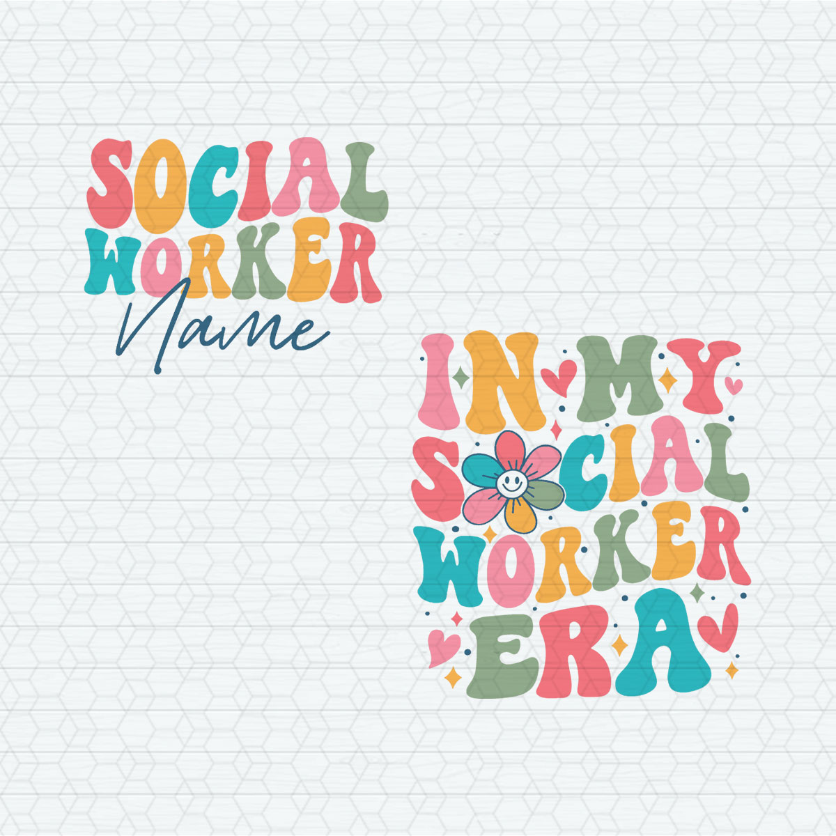 Personalized In My Social Worker Era SVG | Inspire Uplift
