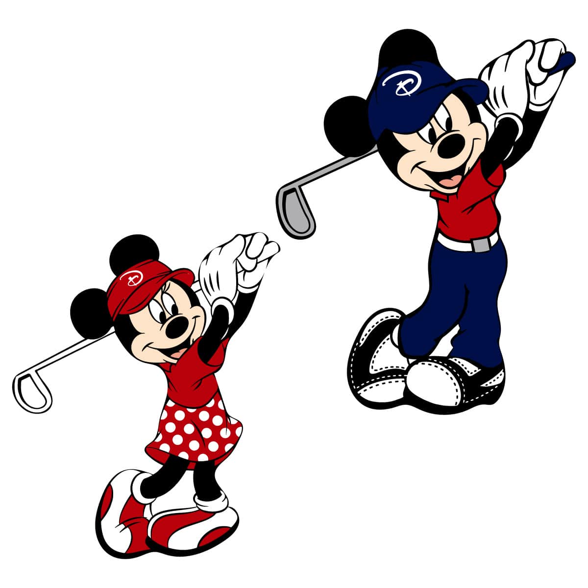 Minnie Mouse Play Golf SVG Mickey Mouse Golf SVG | Inspire Uplift