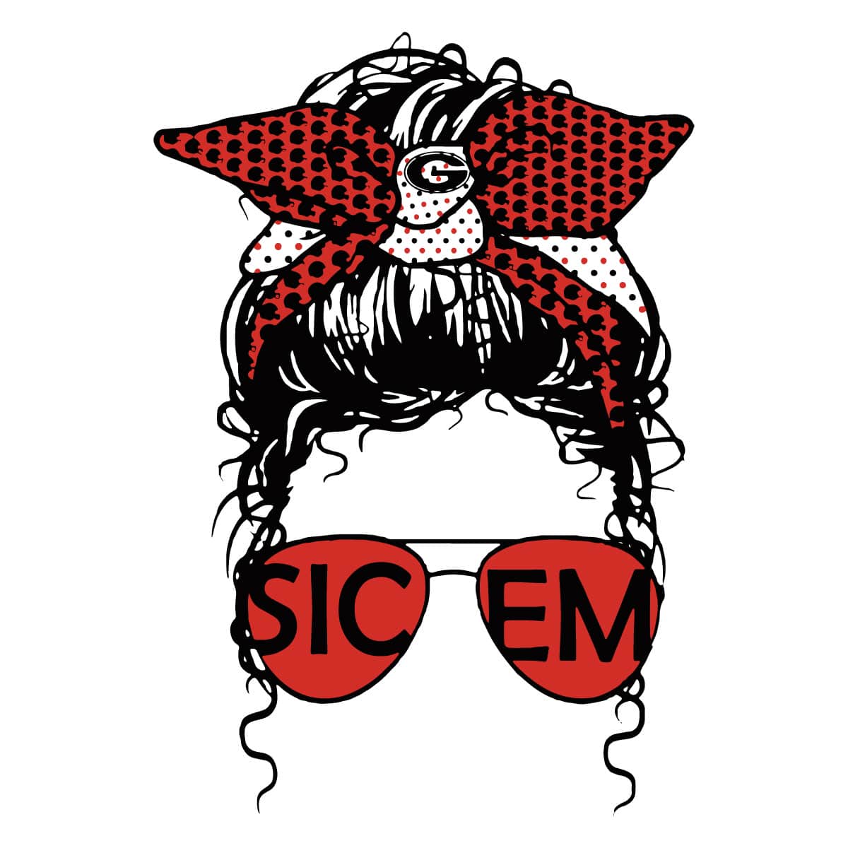 Sic Em SVG Sport SVG Ncaa SVG Georgia Bulldogs SVG Uga SVG F | Inspire ...