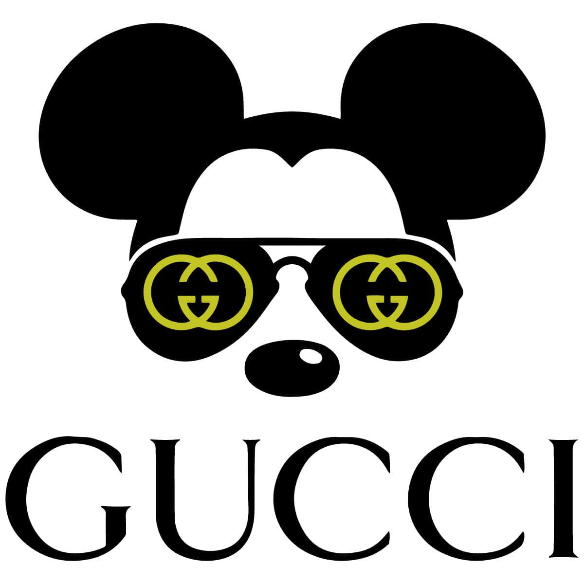Mickey Gucci SVG Disney SVG SVG Files SVG Cricut Silhouette | Inspire ...