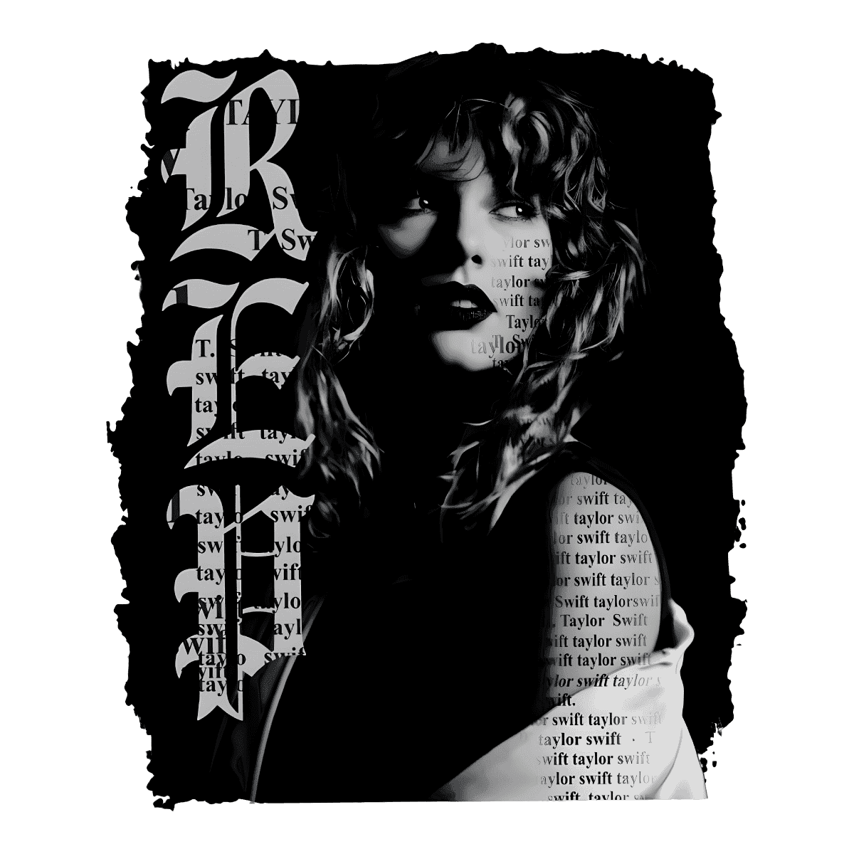 Vintage Taylor Swift Reputation Png The Eras Tour 2023 Png | Inspire Uplift