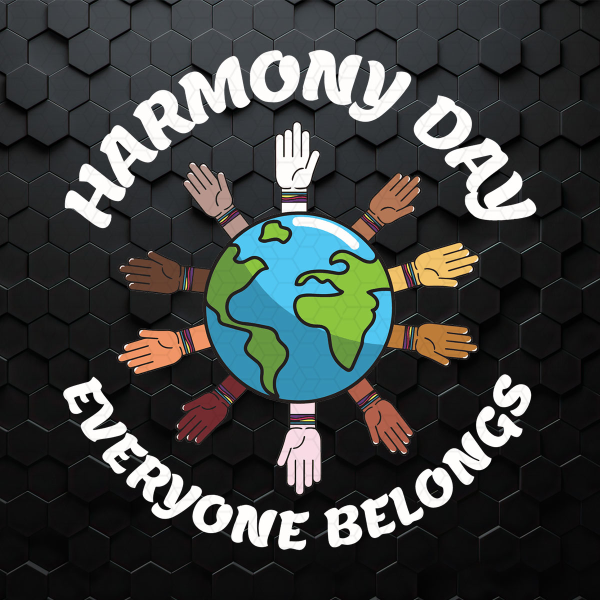Harmony Day Everyone Belongs SVG - Inspire Uplift