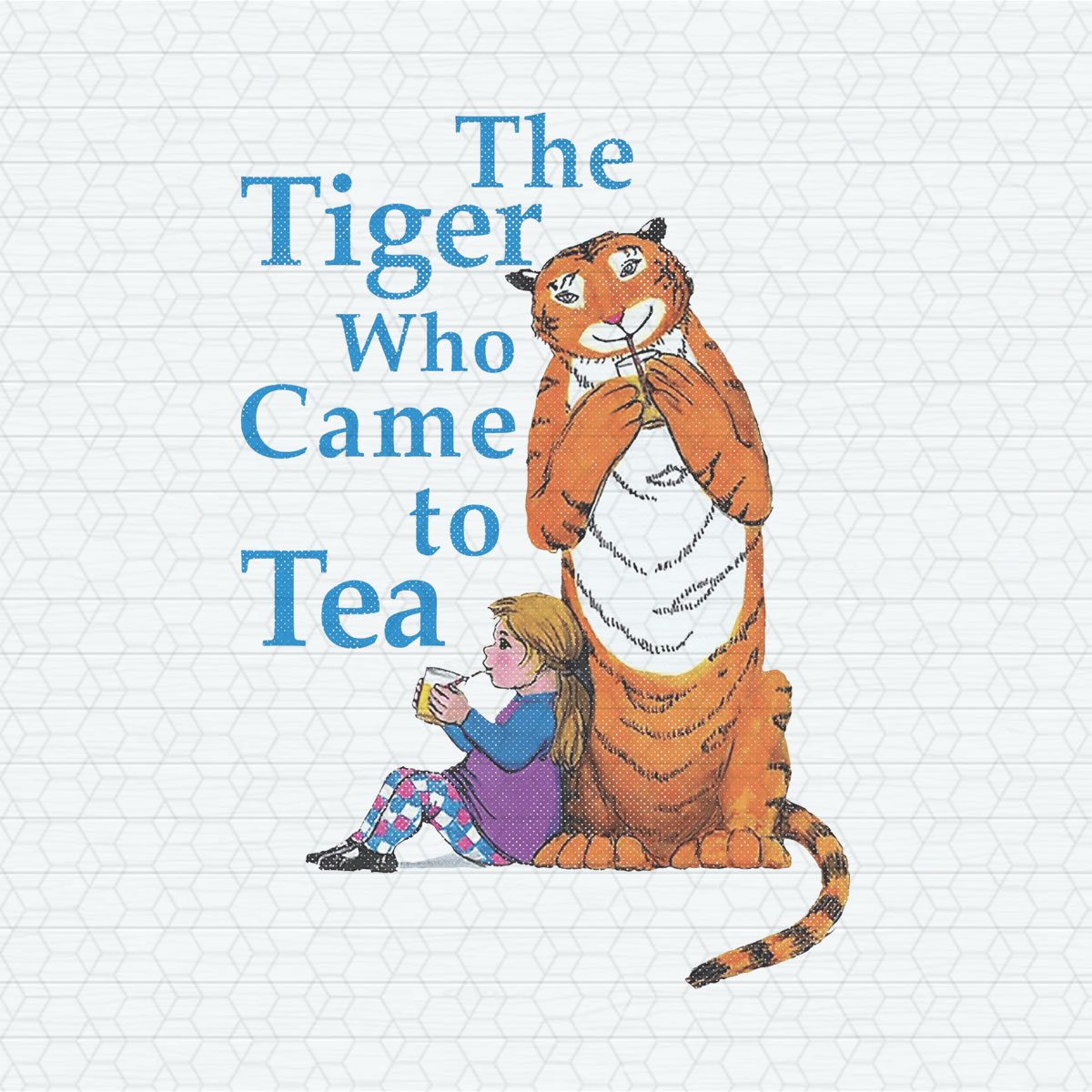The Tiger Who Came To Tea PNG - Inspire Uplift
