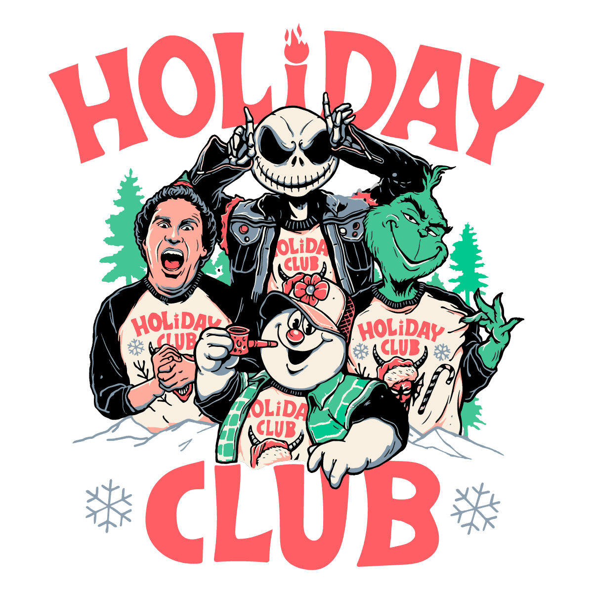 Christmas Movie Holiday Club SVG - Inspire Uplift