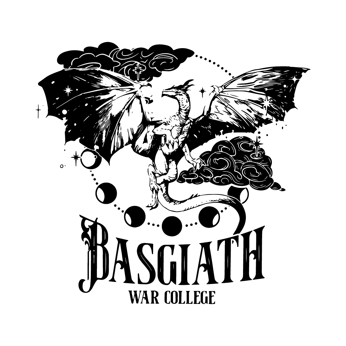 Basgiath War College Fourth Wing Riders Quadrant SVG File | Inspire Uplift