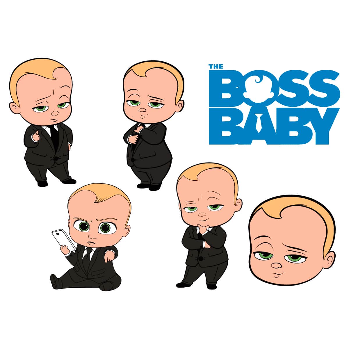 Boss Baby Bundle SVG PNG Cartoon SVG Boss Baby SVG Gift For | Inspire ...