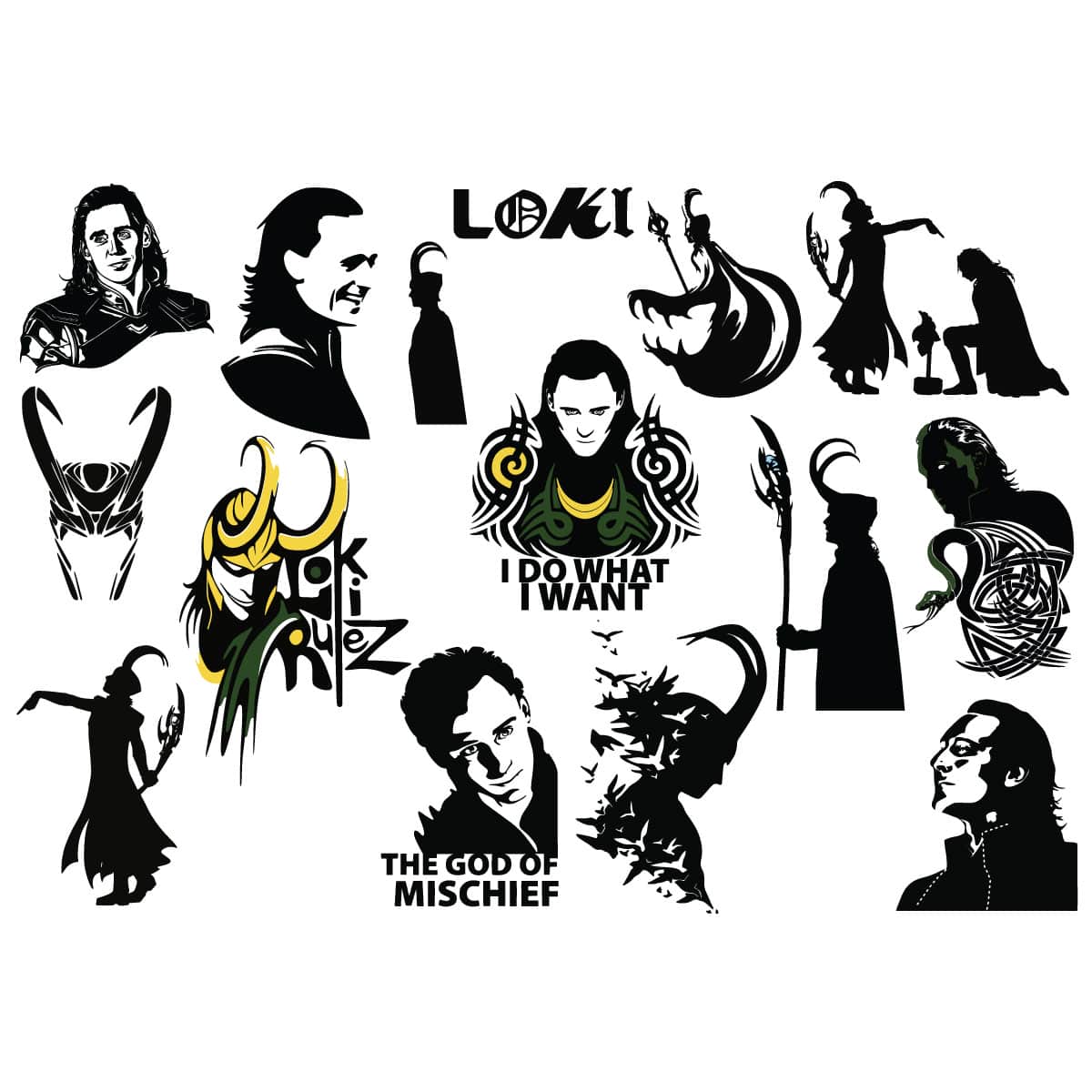 Loki SVG Loki Logo SVG Loki Helmet SVG Loki Rules SVG Marvel | Inspire ...
