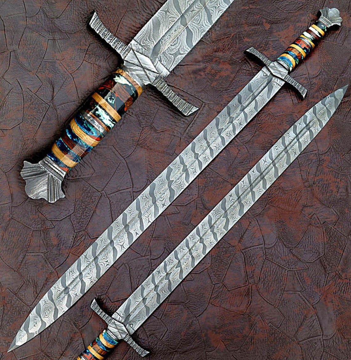 Handmade Viking Dragon Slayer Sword Custom Sword Battle Swor | Inspire ...