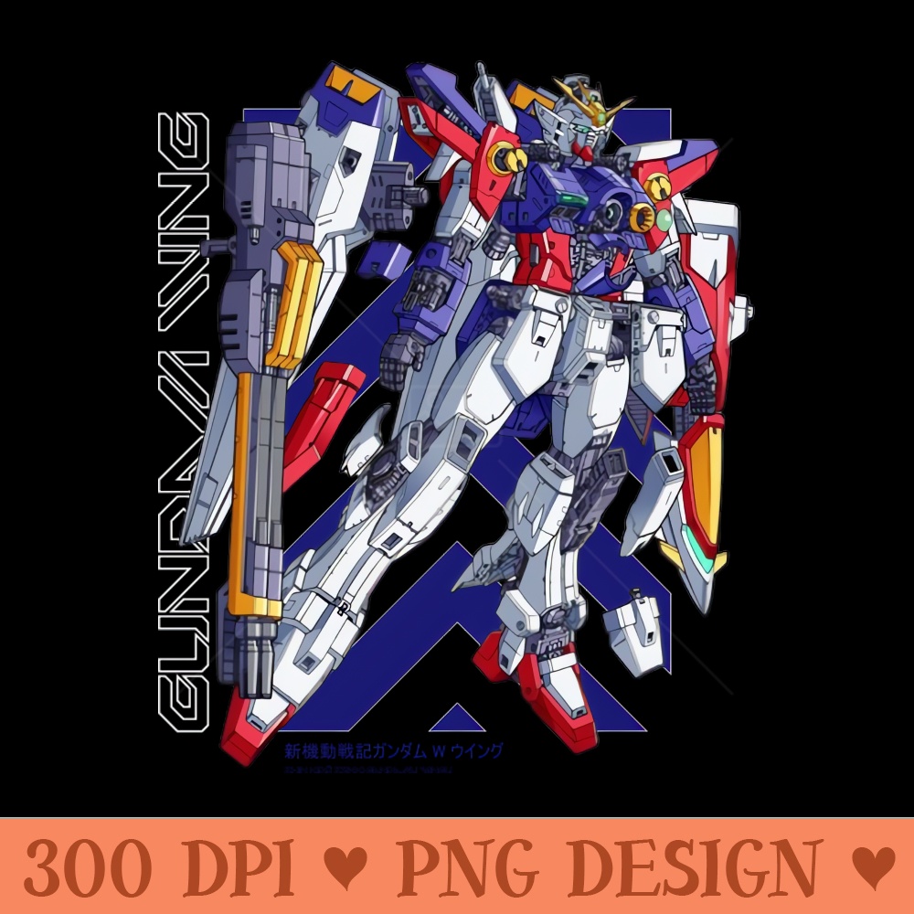 Gundam Wing - PNG Download Library - High Quality 300 DPI | Inspire Uplift