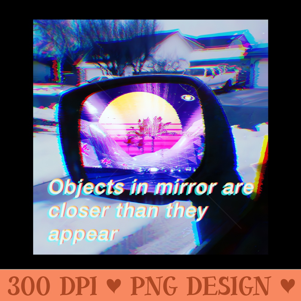 Objects in mirror retrowave - - Flexibility - Inspire Uplift
