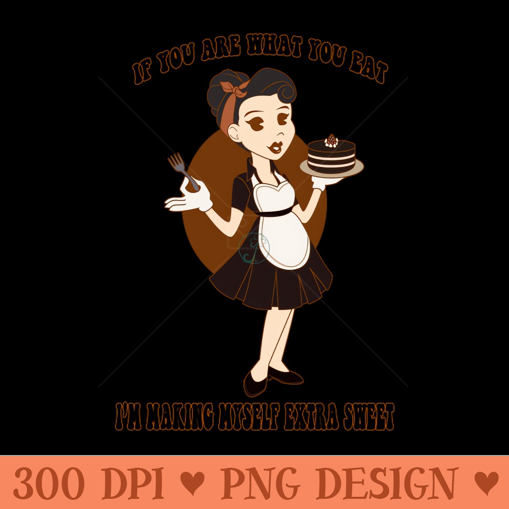 Old Cartoons Style Pin Up bakery - PNG Download Collection - | Inspire ...