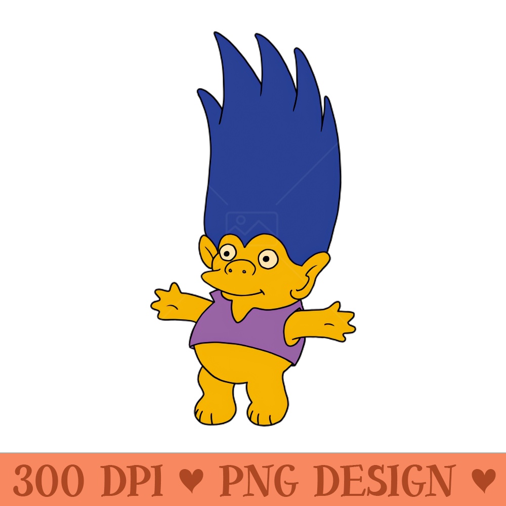 Troll de pelo raro - PNG Image Downloads - Convenience | Inspire Uplift