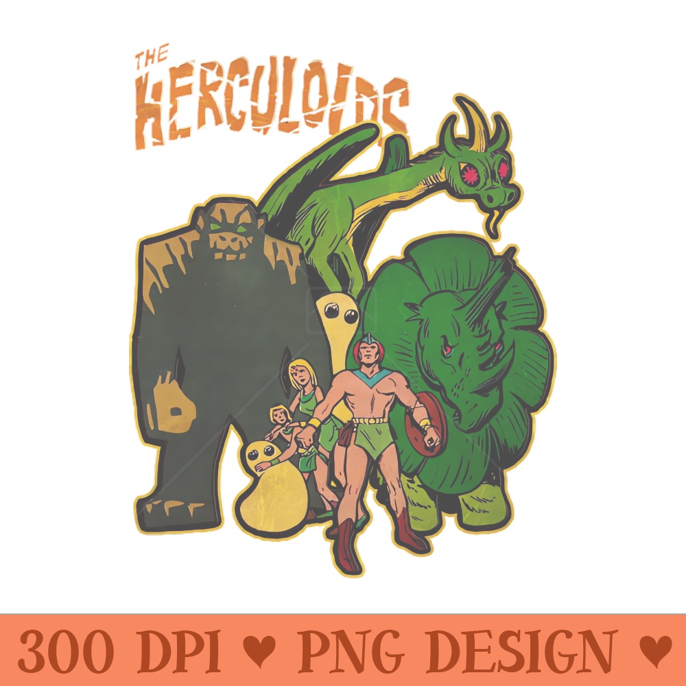 vintage the herculoids - PNG Design Downloads - Latest Updat | Inspire ...
