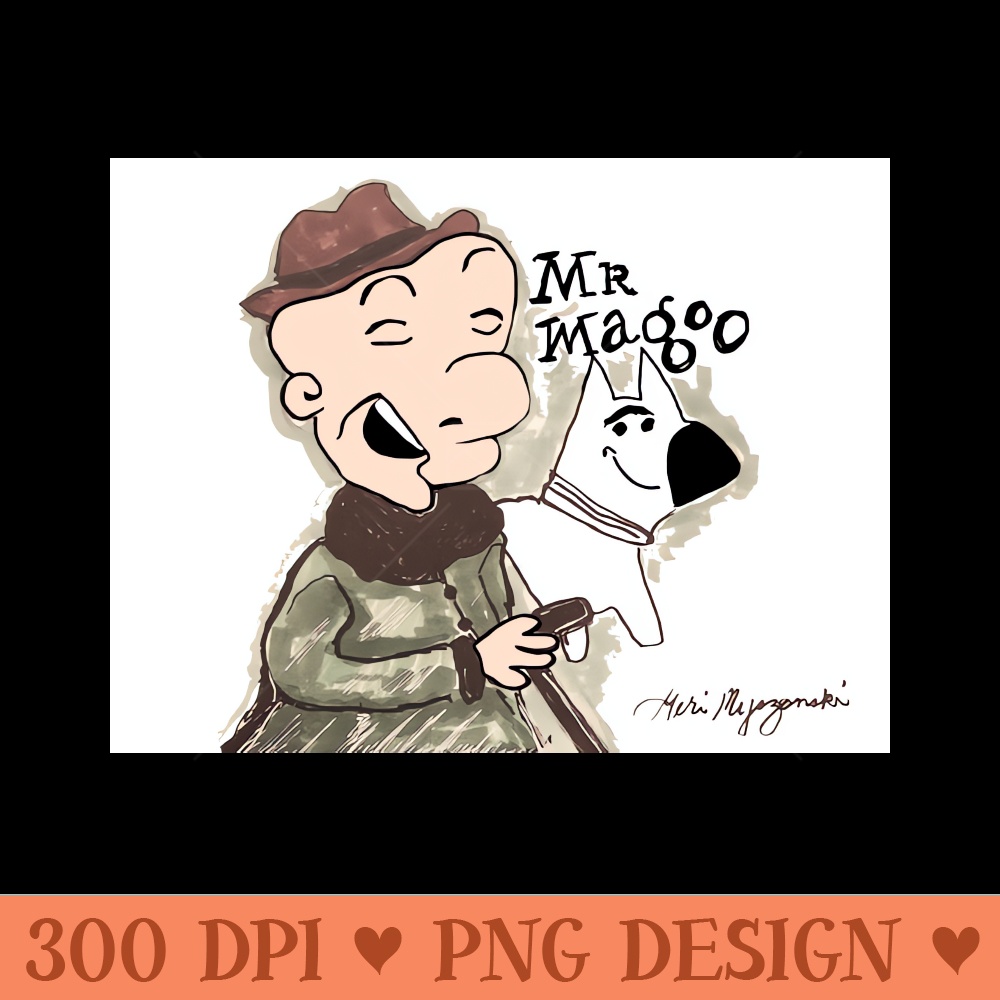 Mr Magoo and McBarker from Whats New Mr Magoo - PNG Download | Inspire ...