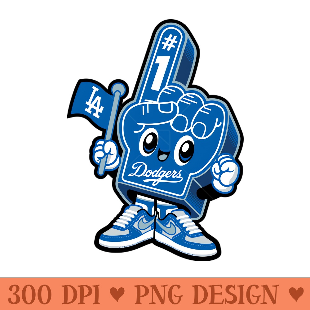Mr. Dodger Foam Finger - PNG Design Downloads - Customer Sup | Inspire Uplift