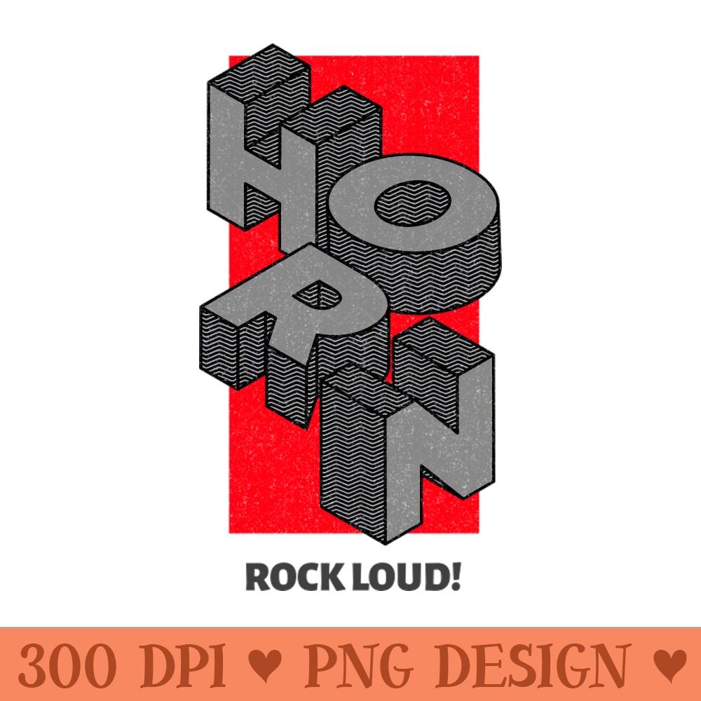 Horn - Rock Loud! - PNG File Download - Popularity | Inspire Uplift