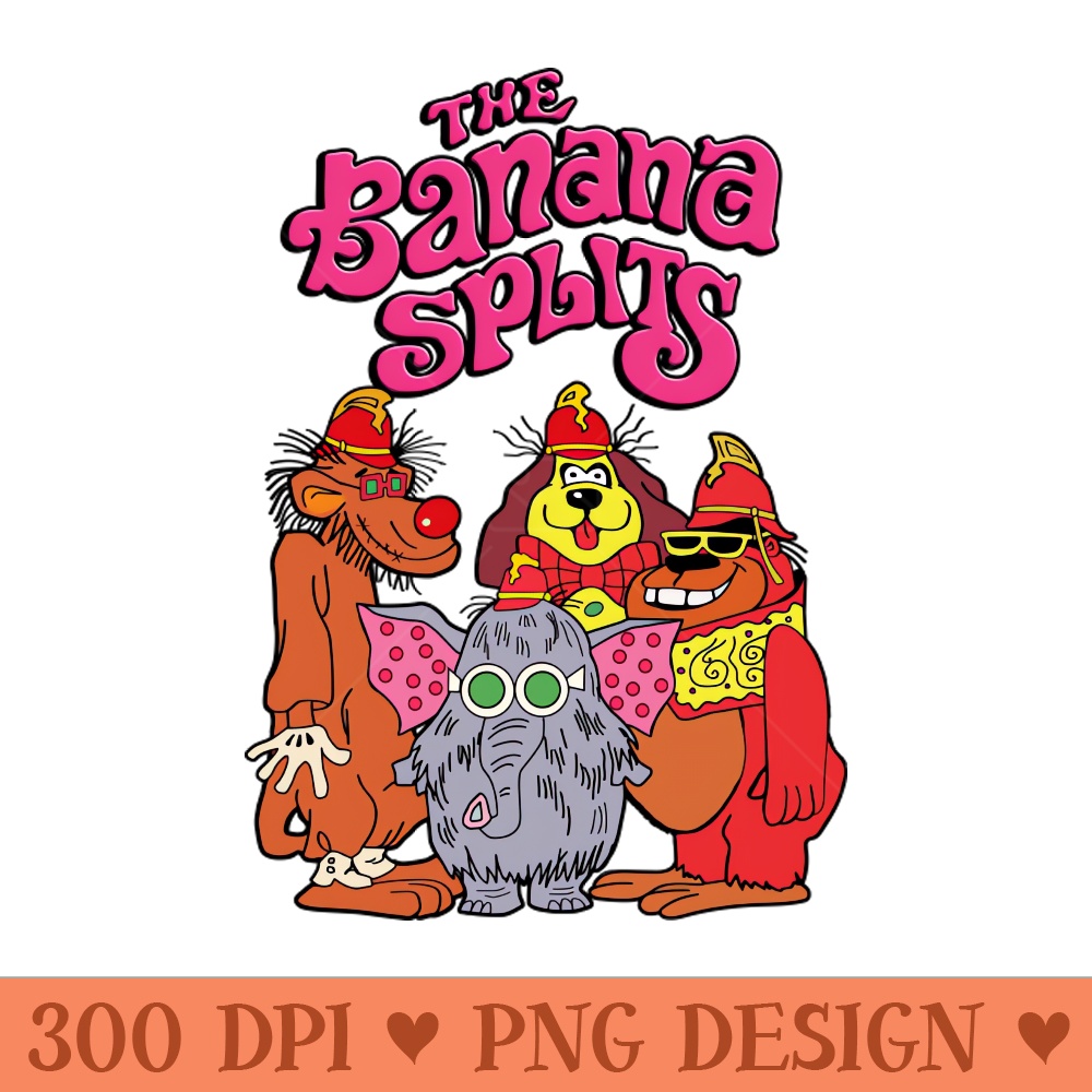 The Banana Splits - PNG Download Website - Inspire Uplift