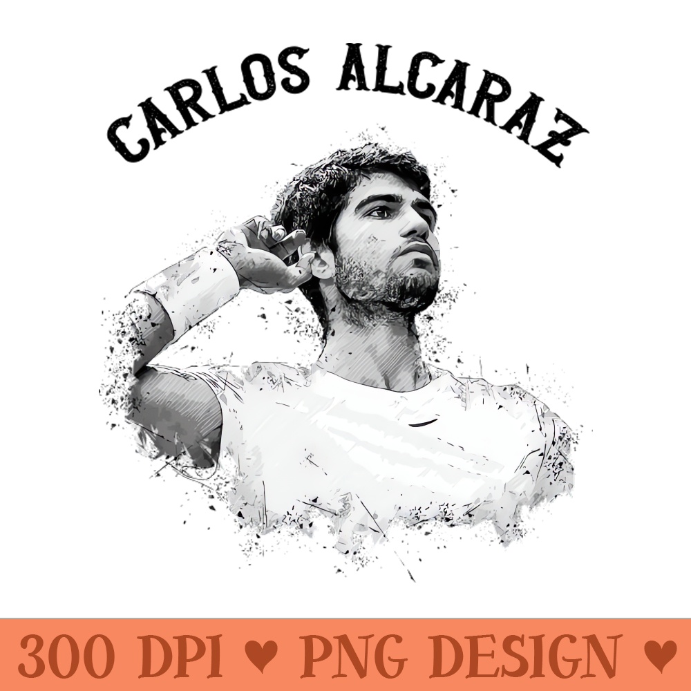 Carlos Alcaraz - Instant PNG Download - Inspire Uplift