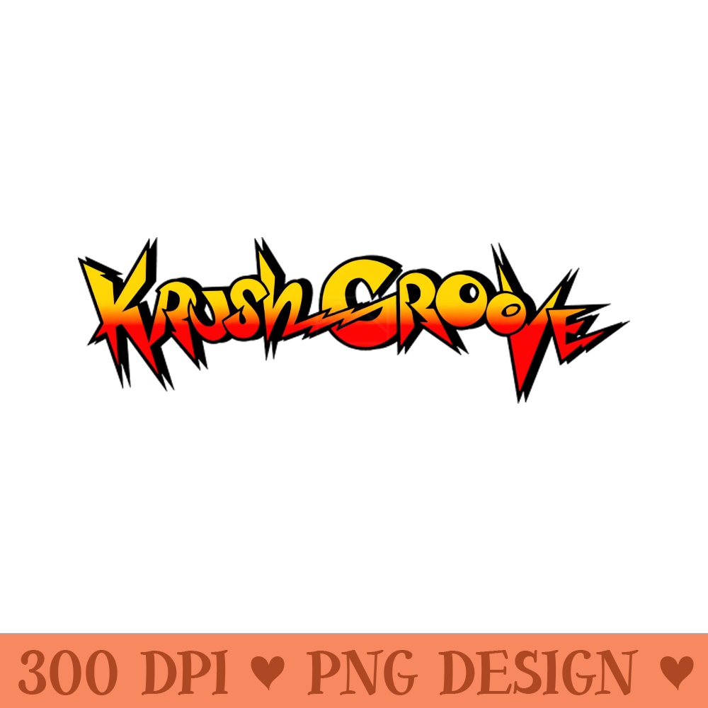 Krush Groove Records - PNG Download Collection - Inspire Uplift