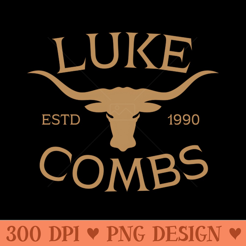 Luke Combs estd - PNG Download Website | Inspire Uplift