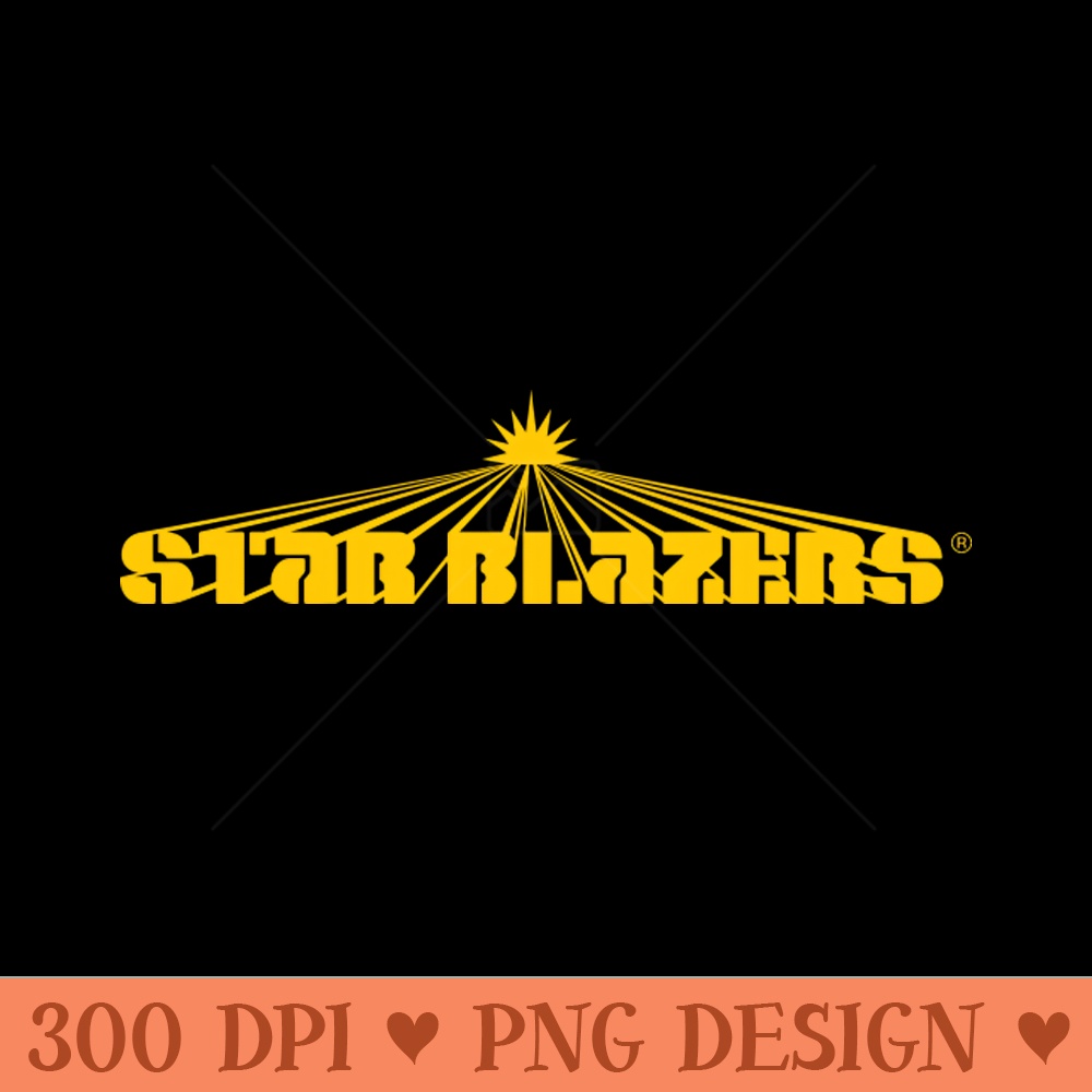 Star Blazers Cartoon - Digital PNG Graphics - Inspire Uplift
