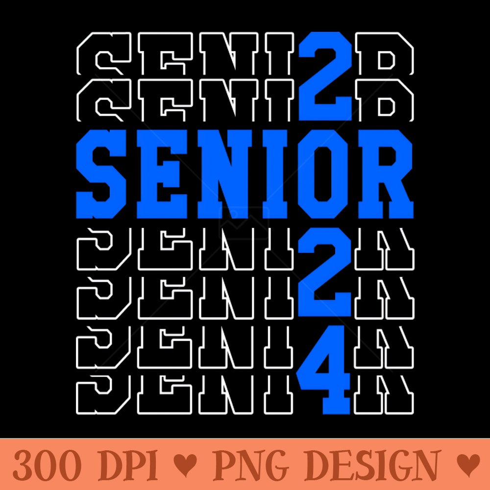 Senior 2024 - PNG Clipart | Inspire Uplift