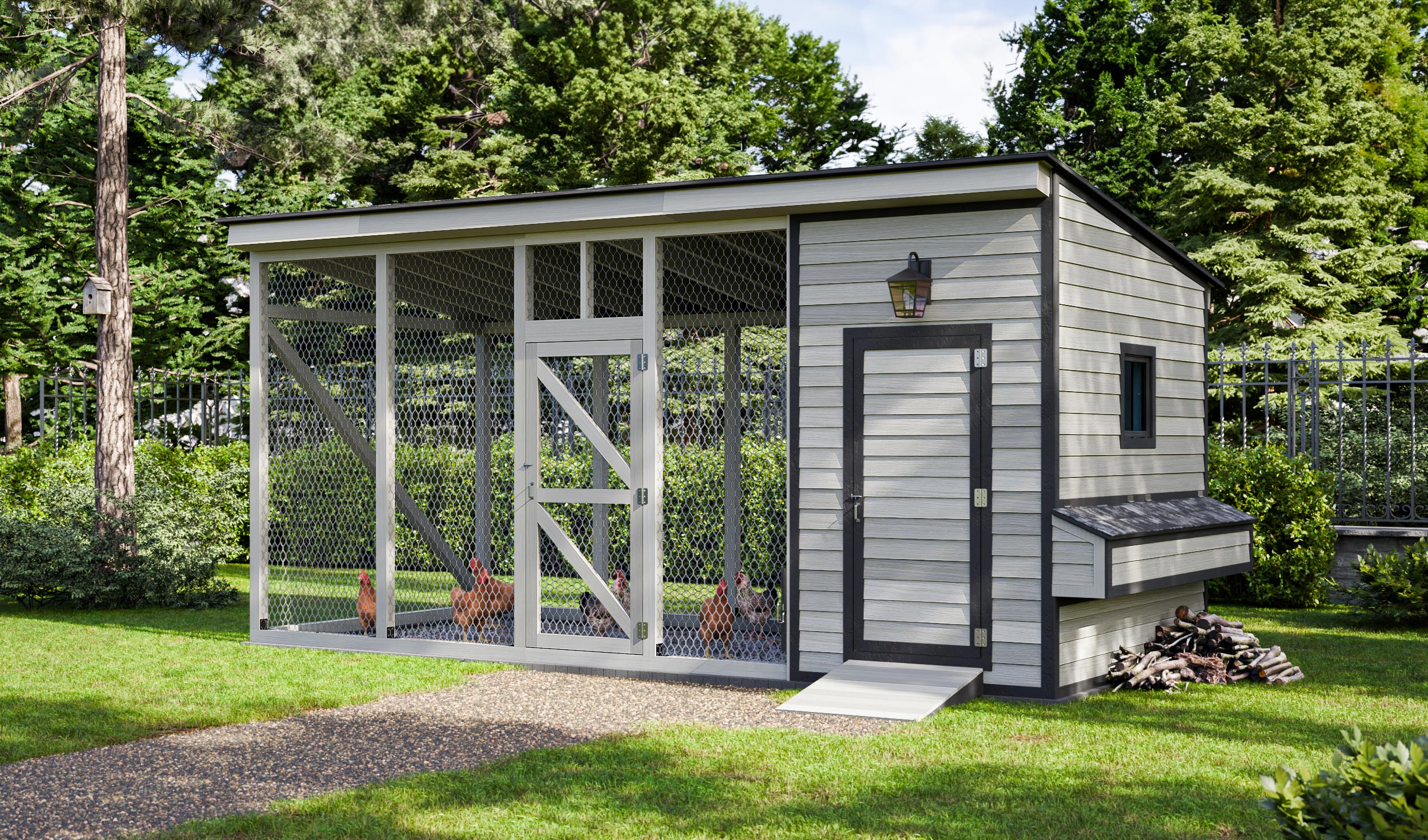 20x9 Large Chicken Coop Plans For 12 Chickens | Inspire Uplift