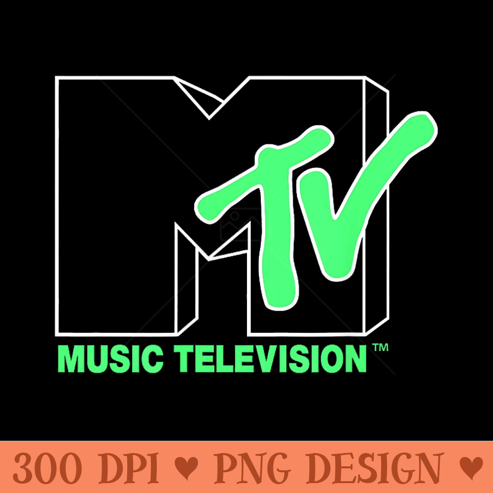 MTV Space Walk Front Back Logo - PNG design downloads - Boos | Inspire ...
