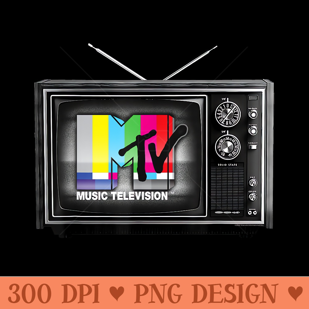 MTV The Original MTV TV - Sublimation clipart PNG - Spice Up | Inspire ...