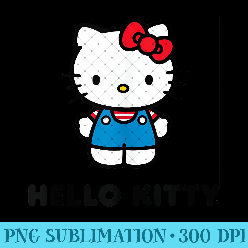 Hello Kitty Character Front and Back - PNG design assets | Inspire Uplift