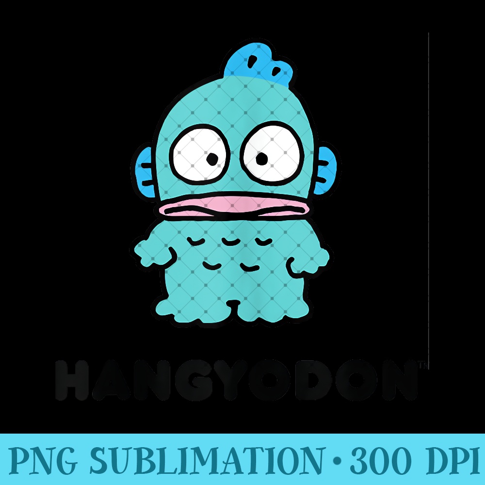 Hangyodon Character Front and Back - Unique Sublimation PNG | Inspire ...