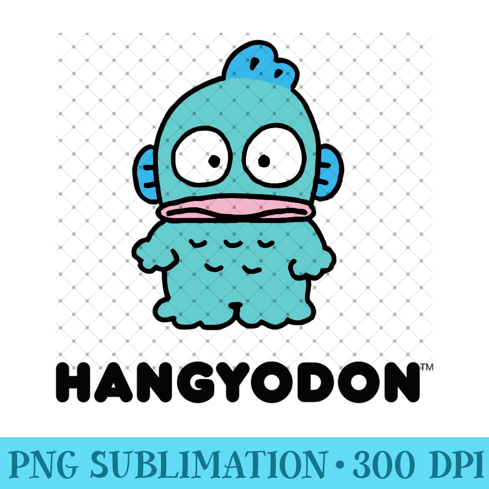 Hangyodon Character Front and Back - PNG design downloads | Inspire Uplift
