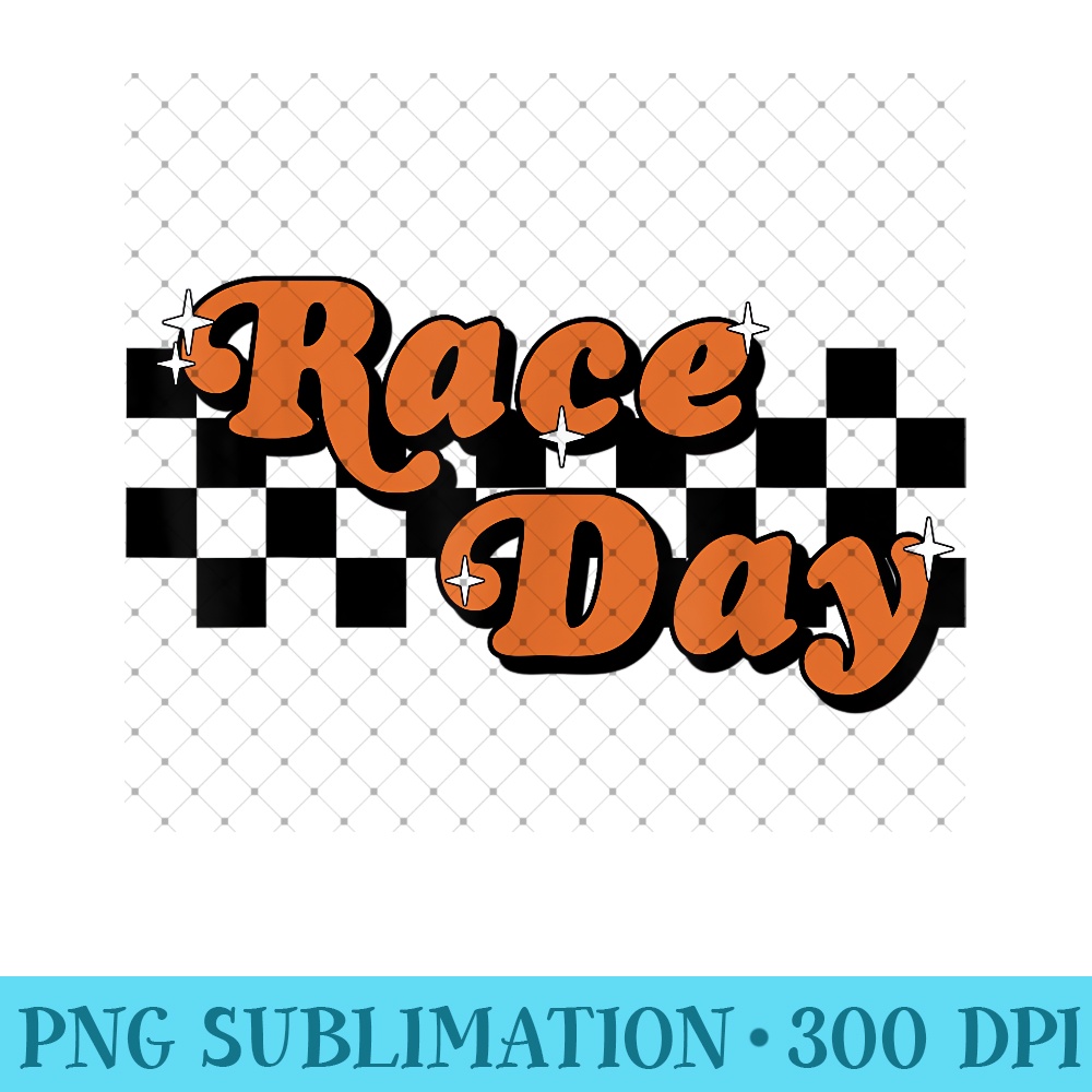 Race Day Checkered Flag Racing Driver Cheer Mama - Printable | Inspire ...