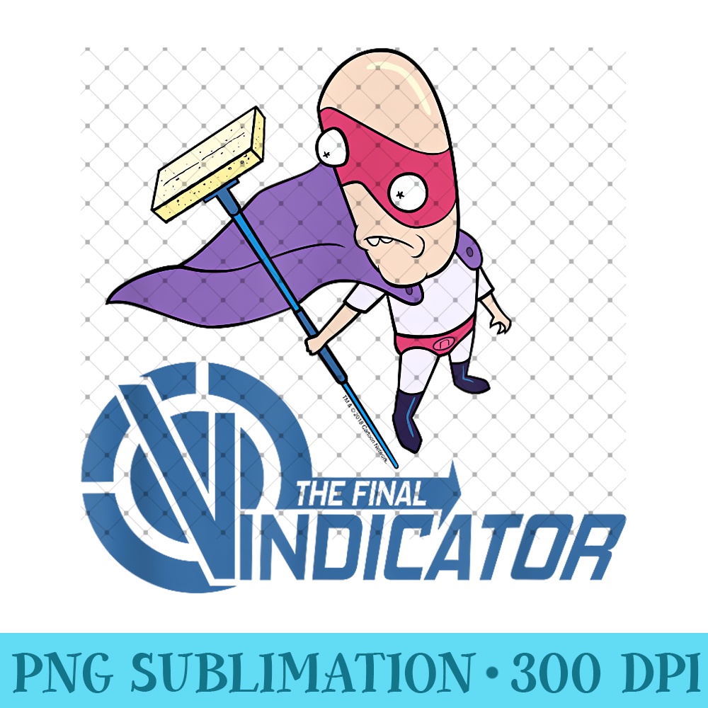 Rick and Morty The Final Vindicator - PNG Templates | Inspire Uplift