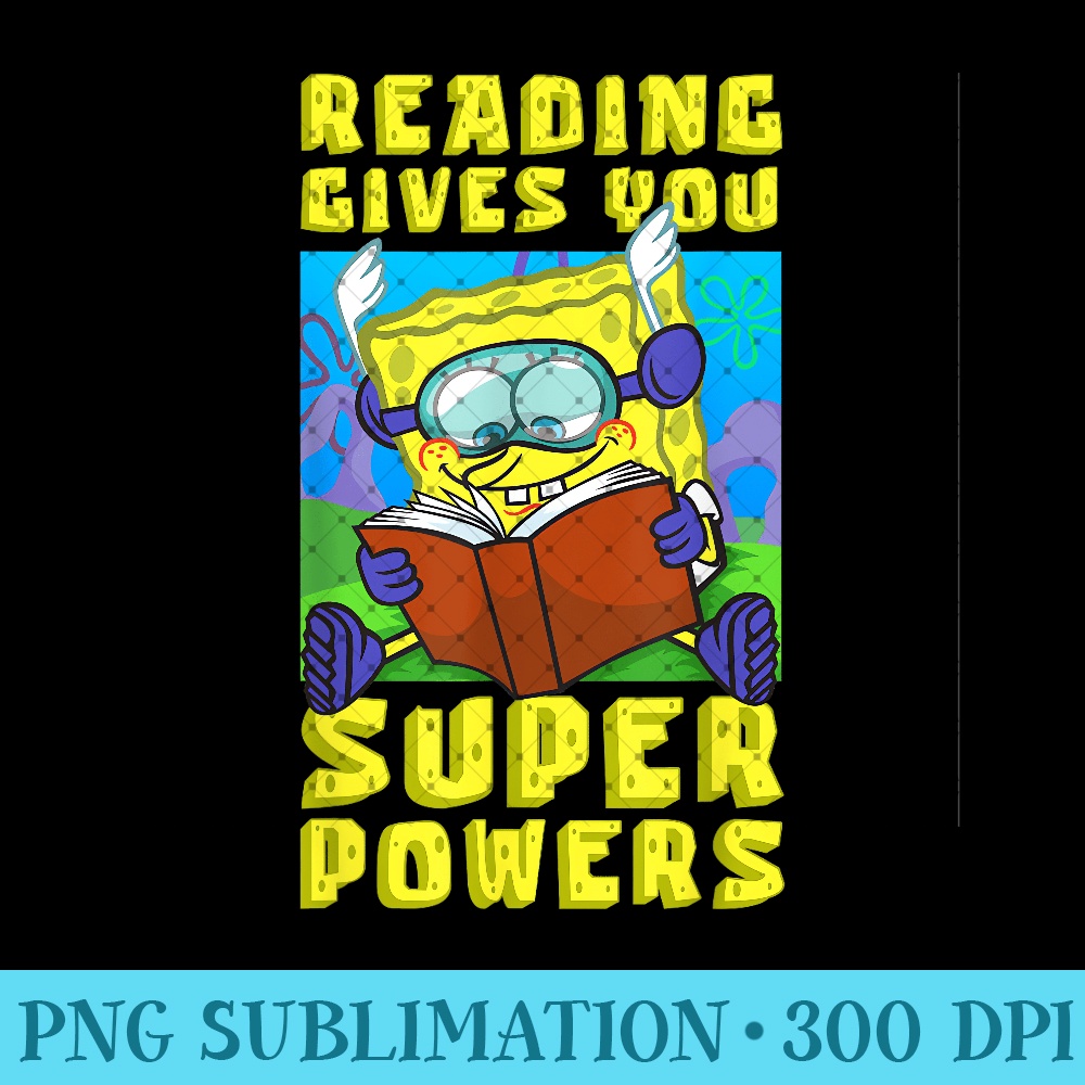 Mademark x SpongeBob SquarePants - SpongeBob Reading Gives Y | Inspire ...