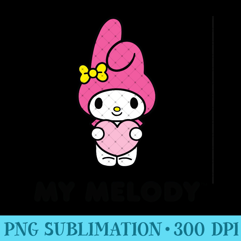 My Melody Character Front and Back - PNG Clipart | Inspire Uplift