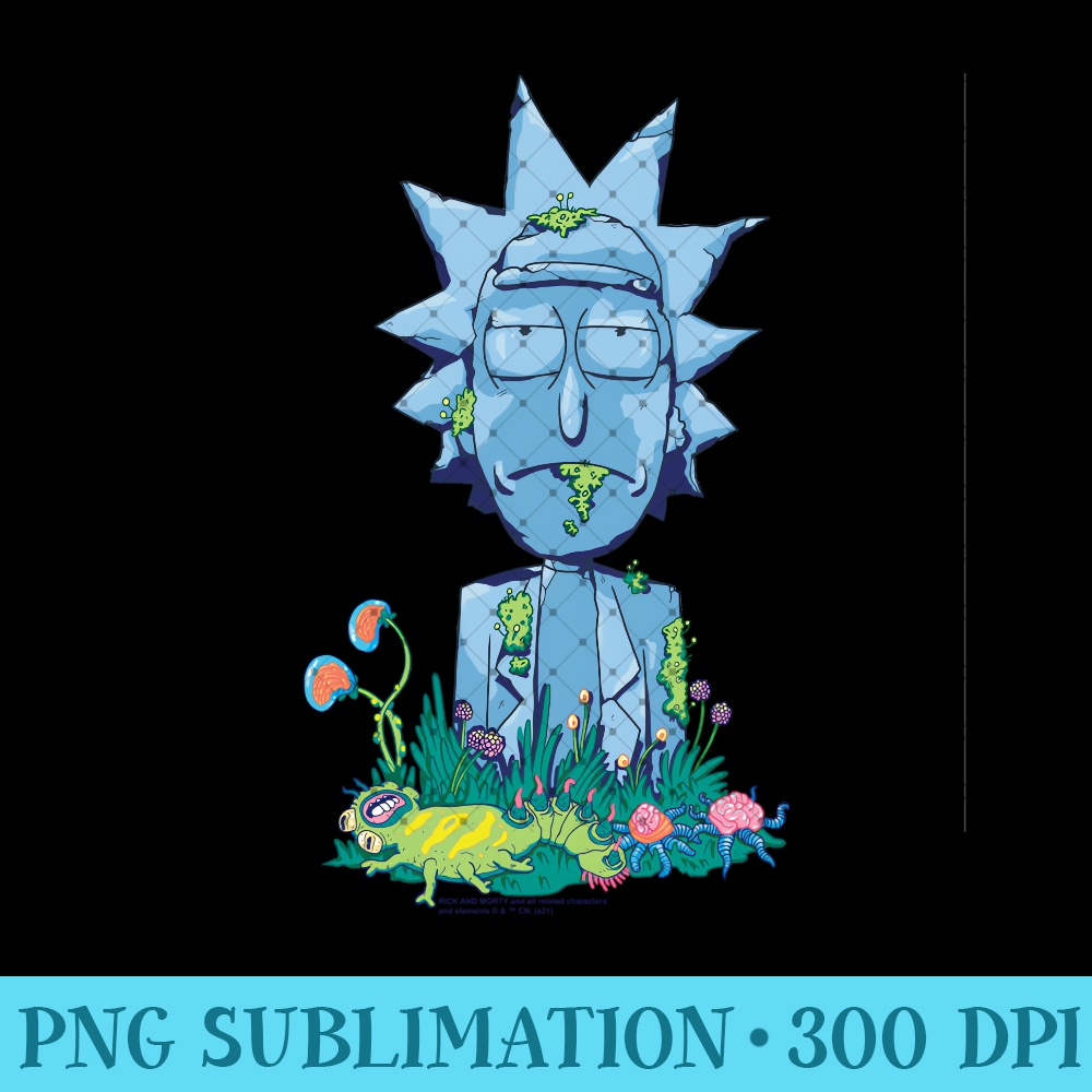 Rick and Morty Rick Icon - Unique PNG Artwork | Inspire Uplift