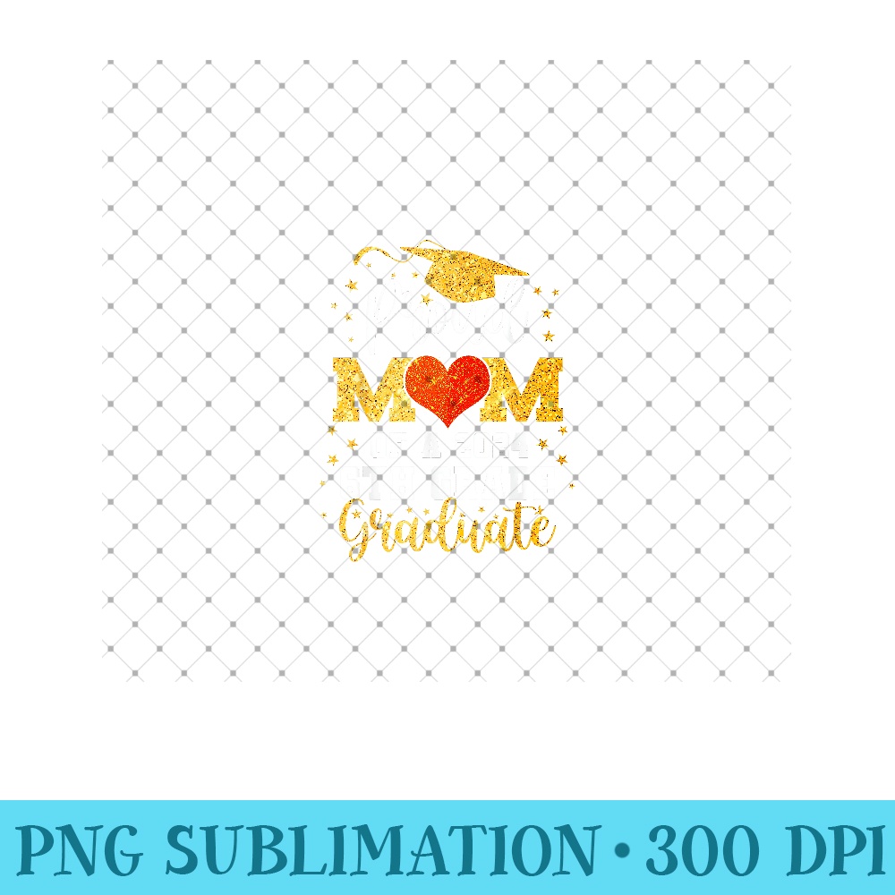 Proud Mom Of A Class Of 2024 Graduate 6th Grade Graduation - | Inspire ...