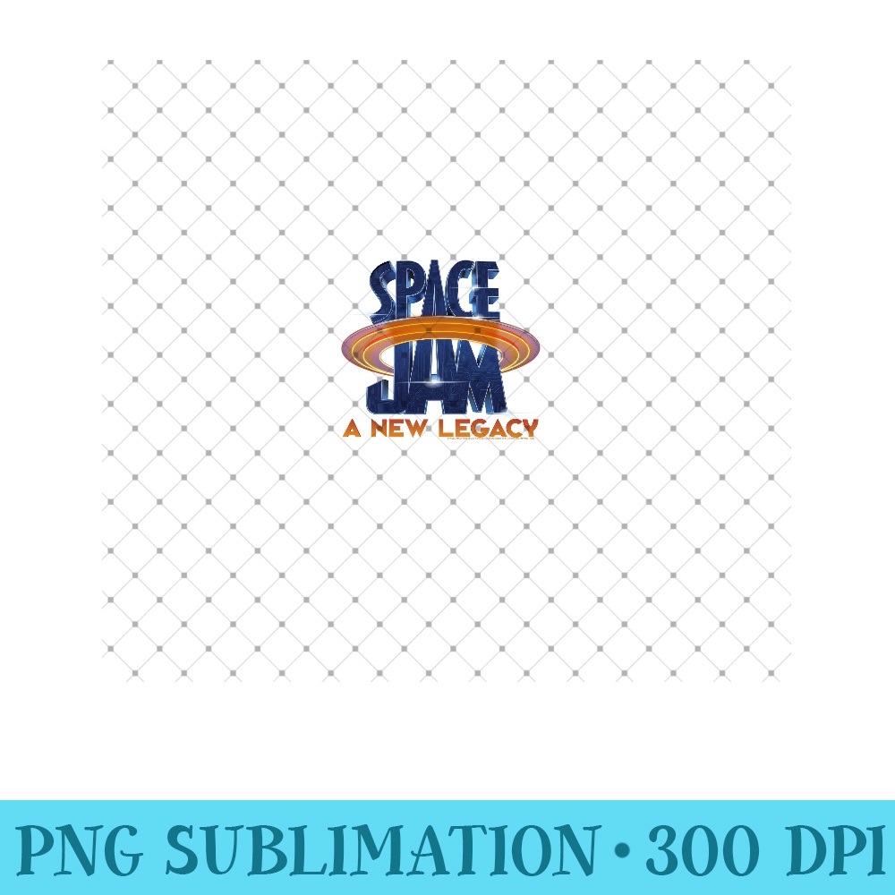 Space Jam A New Legacy Render Title Logo - PNG Prints | Inspire Uplift