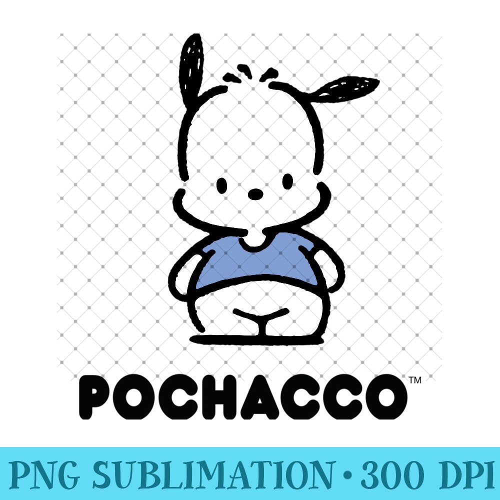 Pochacco Character Front and Back - PNG Download | Inspire Uplift