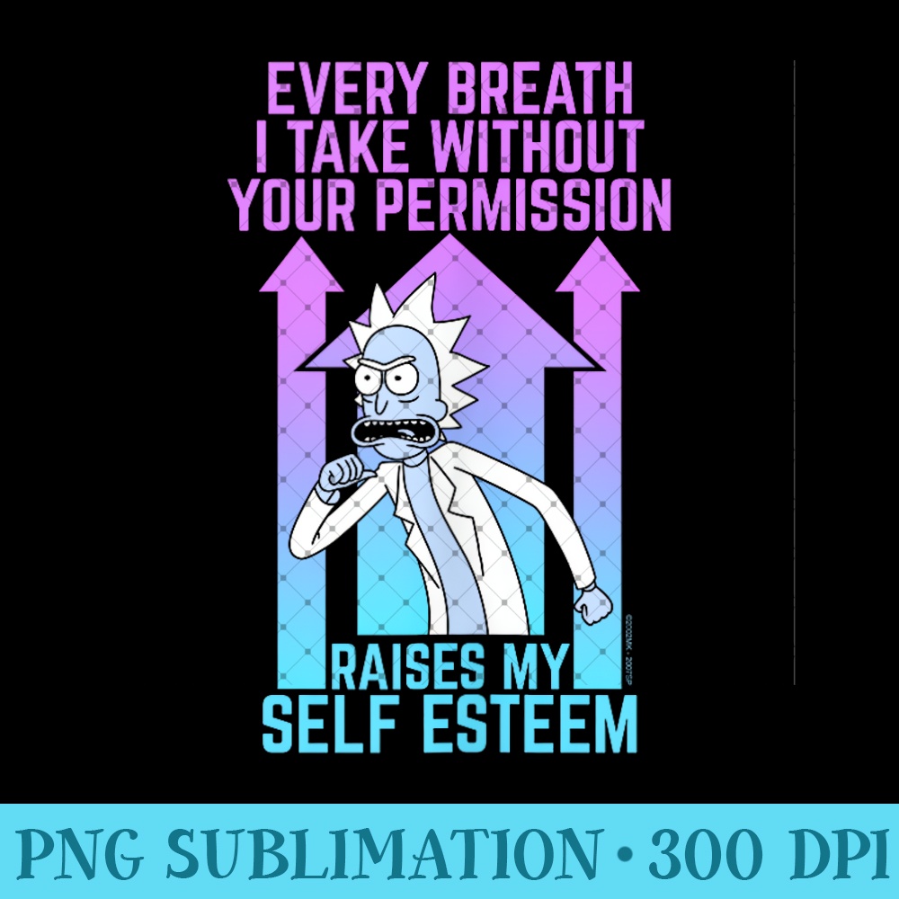 Rick and Morty Raising Rick's Self-Esteem - High Resolution | Inspire ...