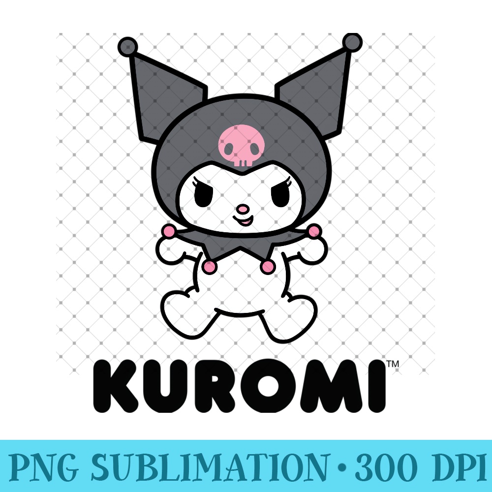 Kuromi Character Front and Back - PNG Art Files | Inspire Uplift