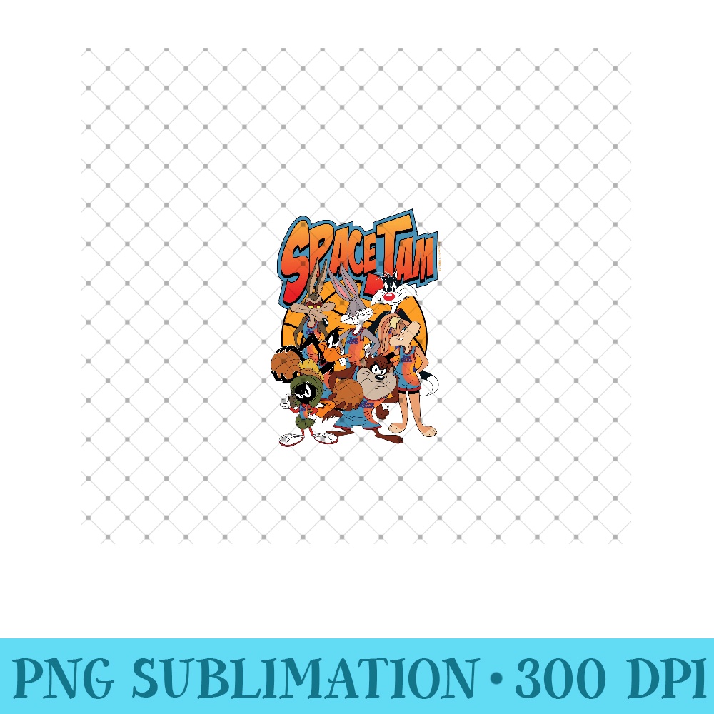Space Jam Characters - Printable PNG Images | Inspire Uplift