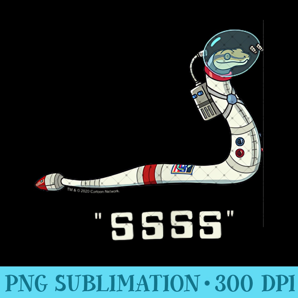 Rick and Morty S4E5 Slippy Spacesuit SSSS - Digital PNG Down | Inspire ...