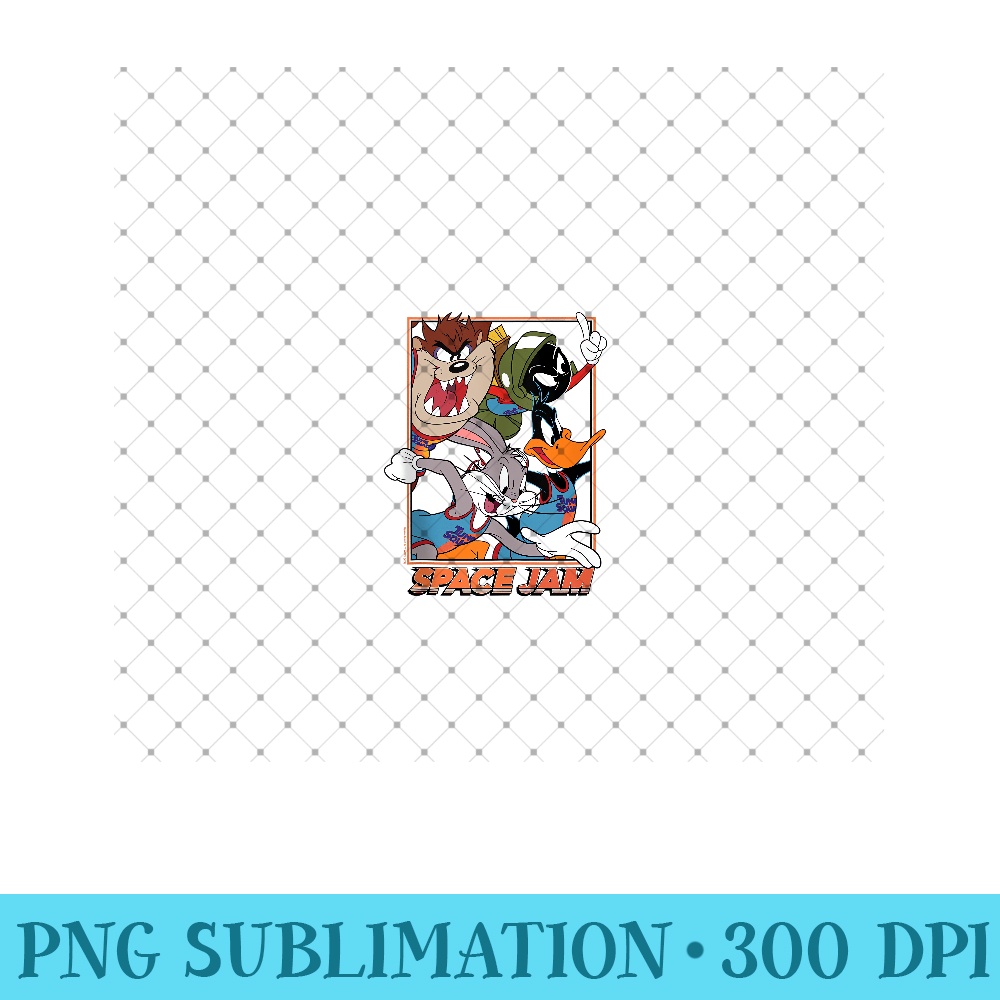 Space Jam Characters - PNG Templates | Inspire Uplift