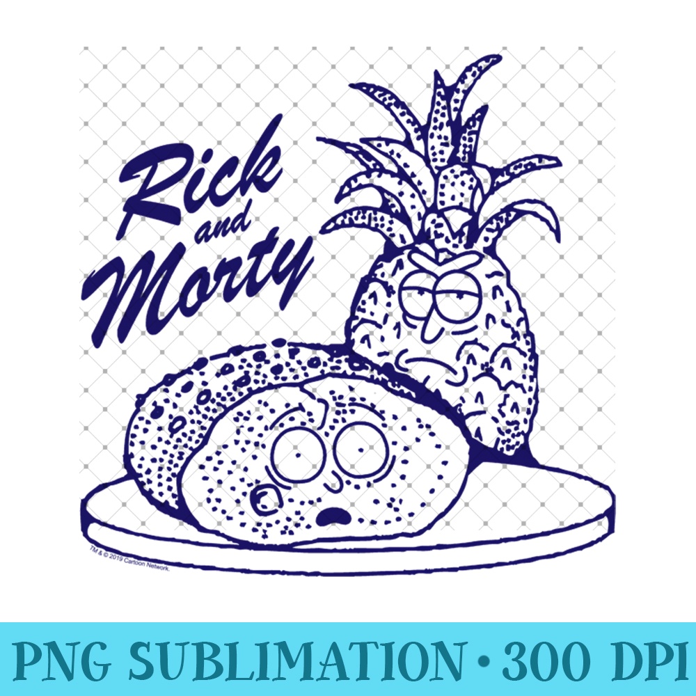 Rick and Morty Pineapple Rick and Ham Morty - Mug Sublimatio | Inspire ...