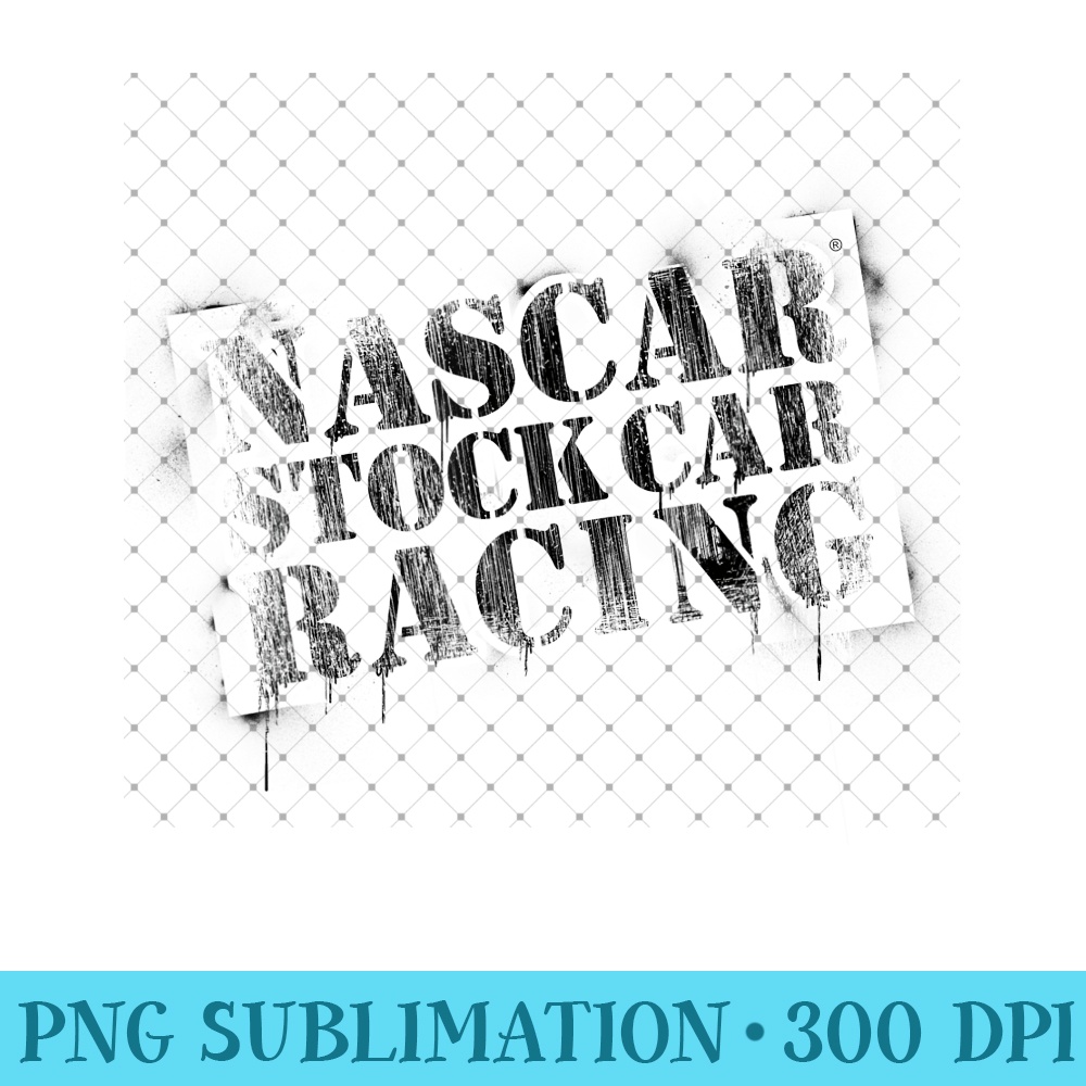 Nascar Spray Paint Stencil Black letters - Printable PNG Gra | Inspire ...